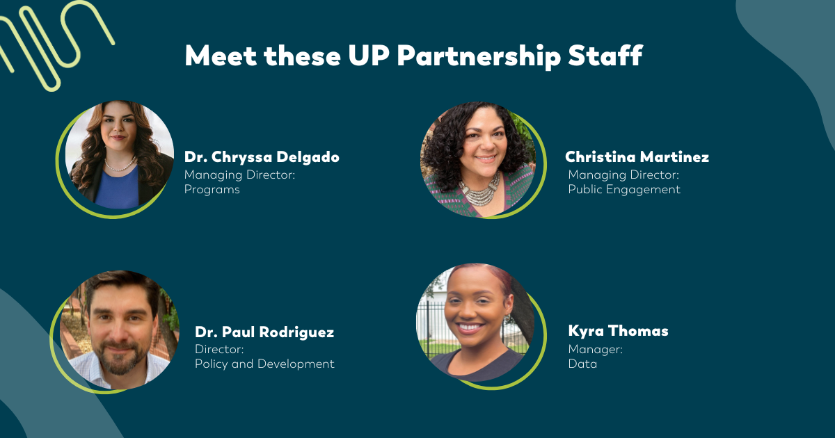 Meet UP Partnership's New Team Members